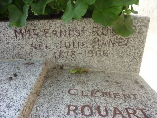 MANET Julie et ROUART Ernest - Tombes Sépultures dansles cimetières et ...