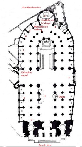 ÉGLISE SAINT-EUSTACHE (Paris) - Tombes Sépultures dans les cimetières ...